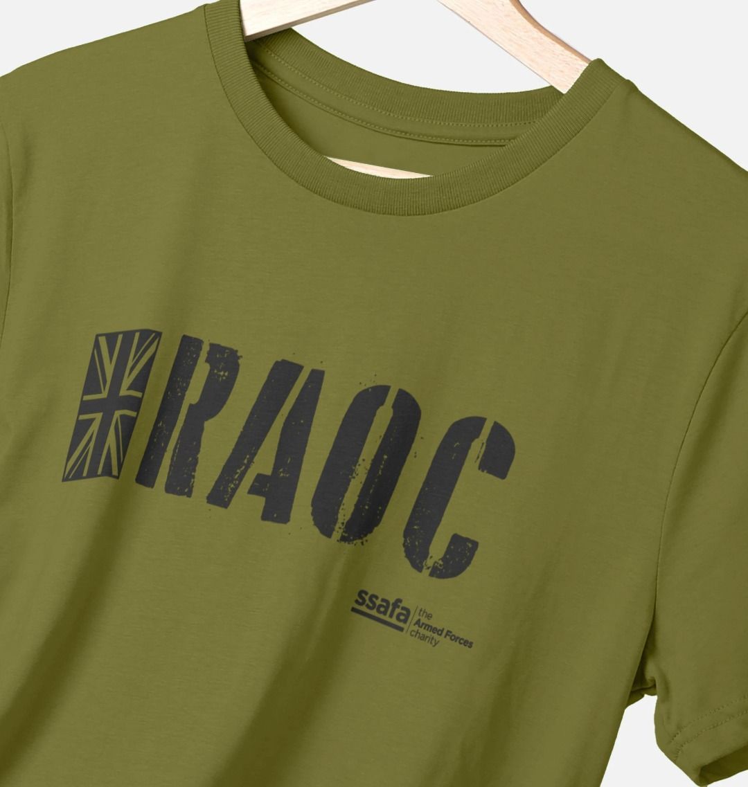 SSAFA RAOC T-shirt (Moss Green) | SSAFA Store