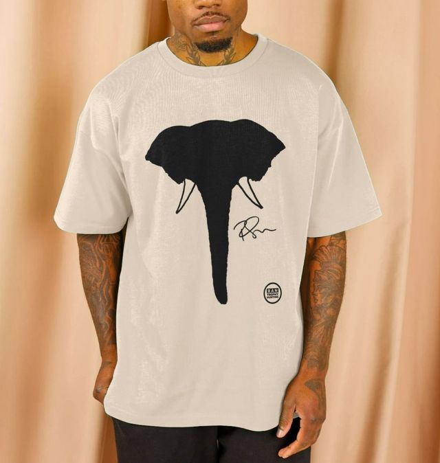 Elephant T-Shirt By Ricky Gervais