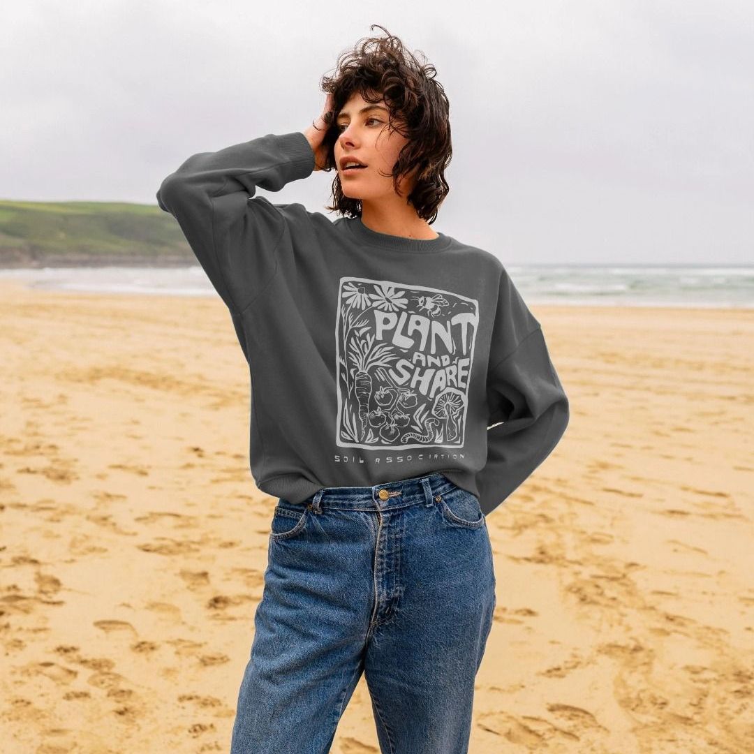Plant and Share Oversized Jumper