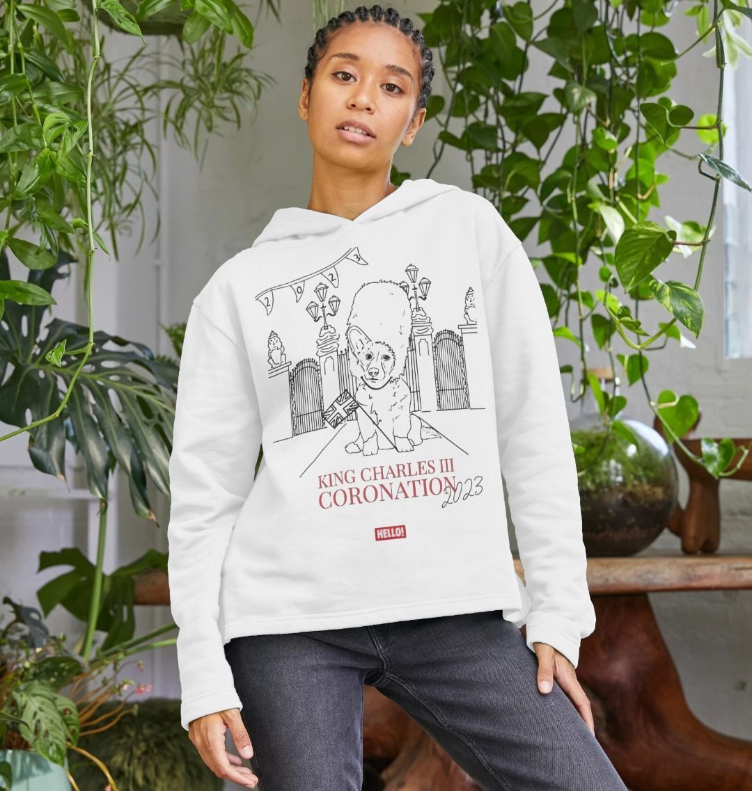 Coronation Corgi Women's Hoodie