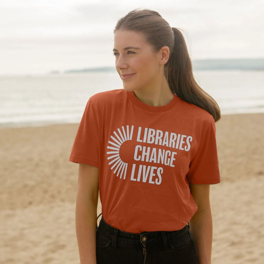 Libraries Change Lives Unisex T Shirt | Librarian Gifts