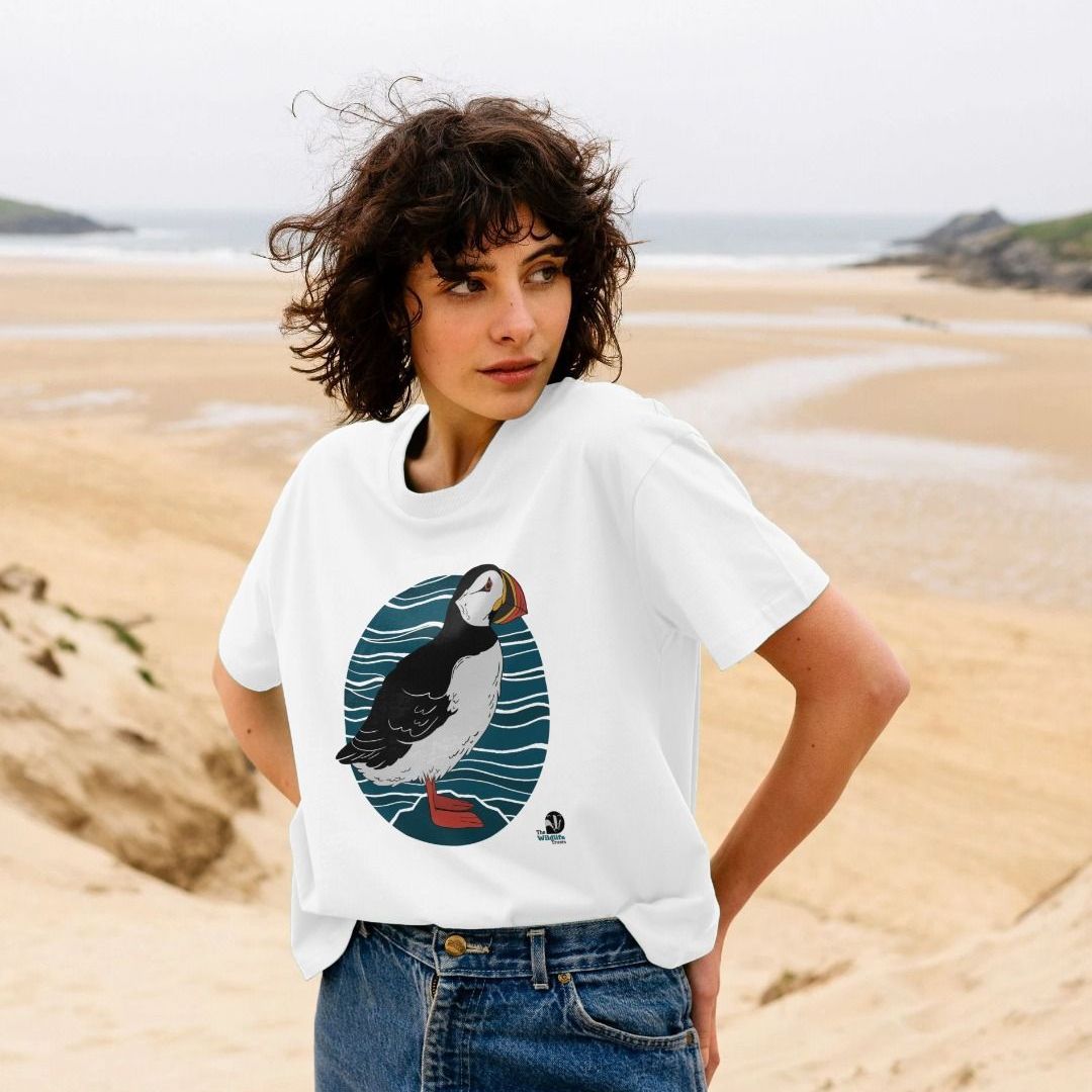 Puffin Boxy Tee | The Wildlife Trusts Official Store