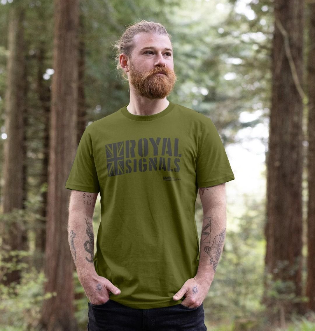 SSAFA Royal Signals T-shirt (Moss Green) | SSAFA Store