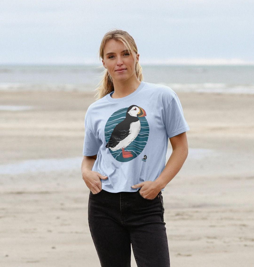 Puffin Boxy Tee | The Wildlife Trusts Official Store