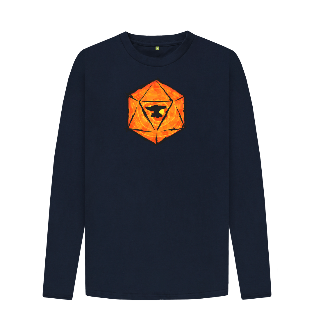 Scribbled d20 Longsleeve