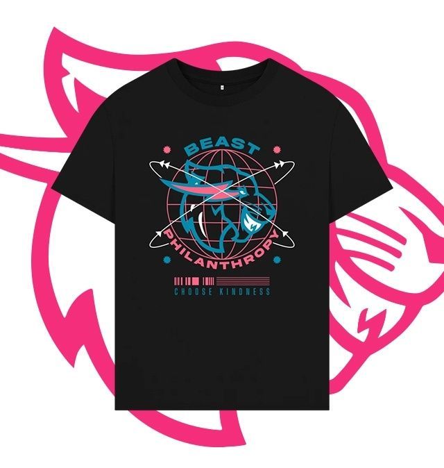 MrBeast T-shirts | Official Beast Philanthropy Merch