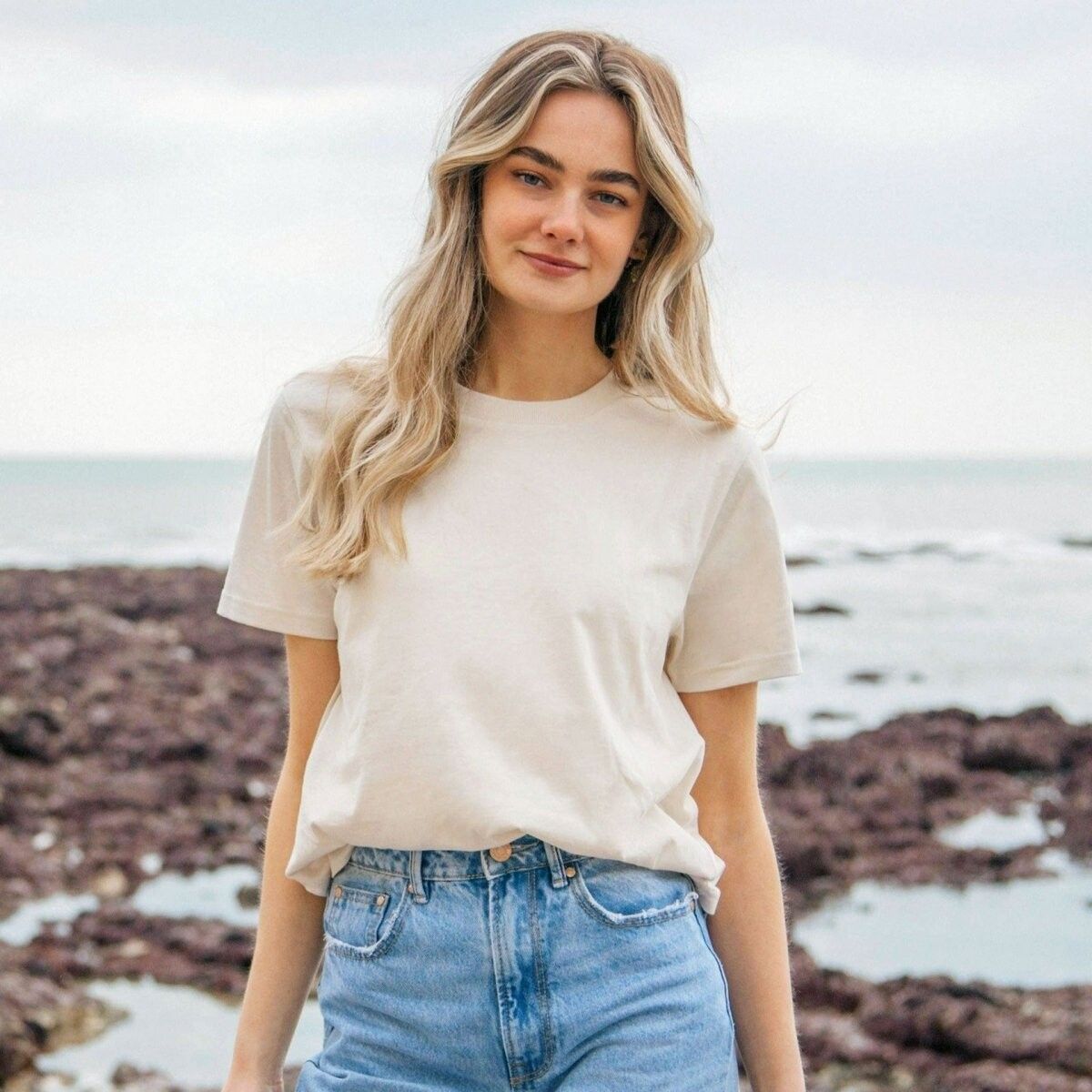 Women's Plain T-Shirt | Basic Everyday Tee | Rapanui