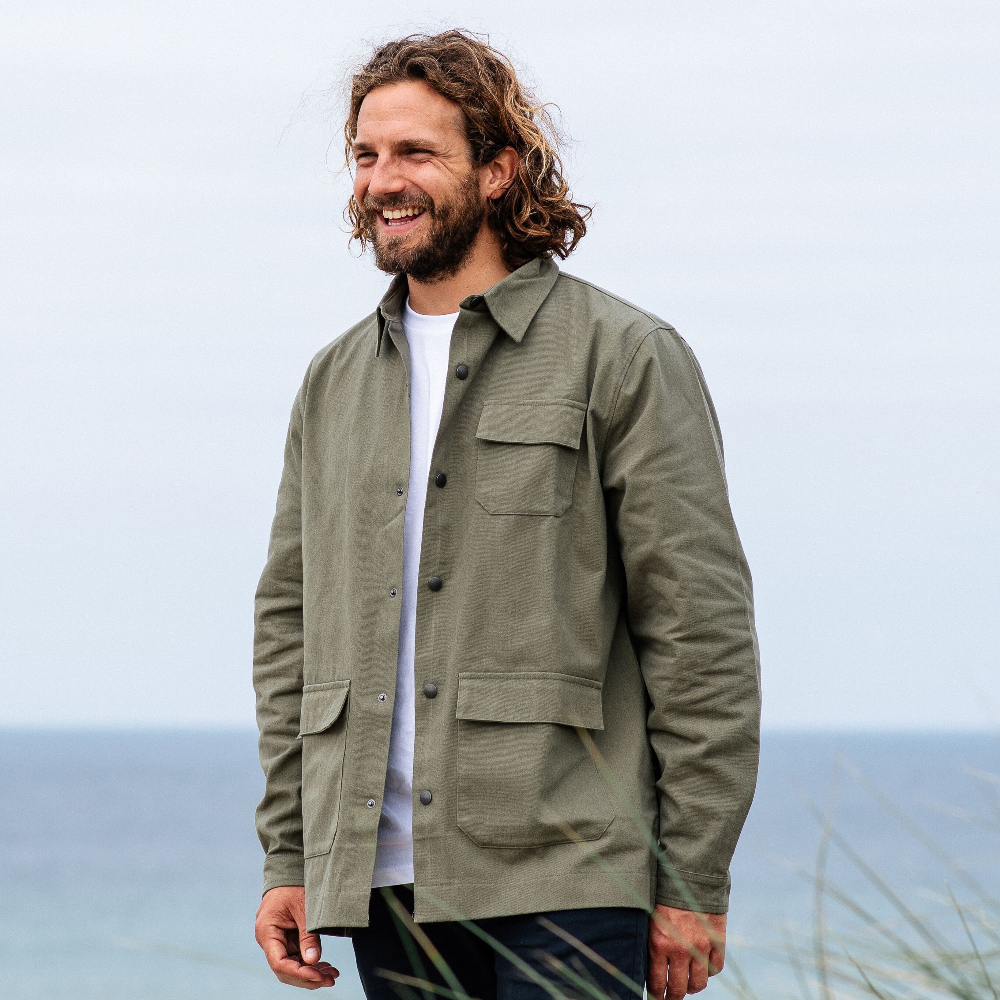 Men's Overshirt | Organic Cotton Canvas | Rapanui