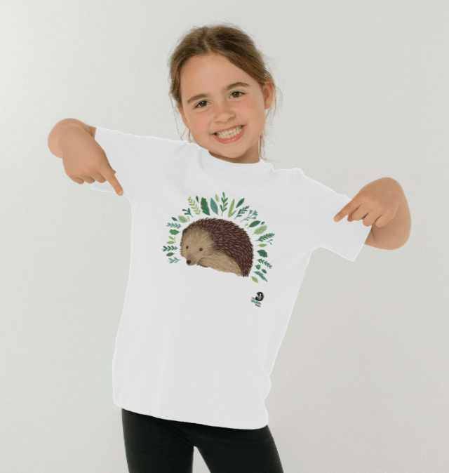 Hedgehog Kids T-shirt | The Wildlife Trusts Shop