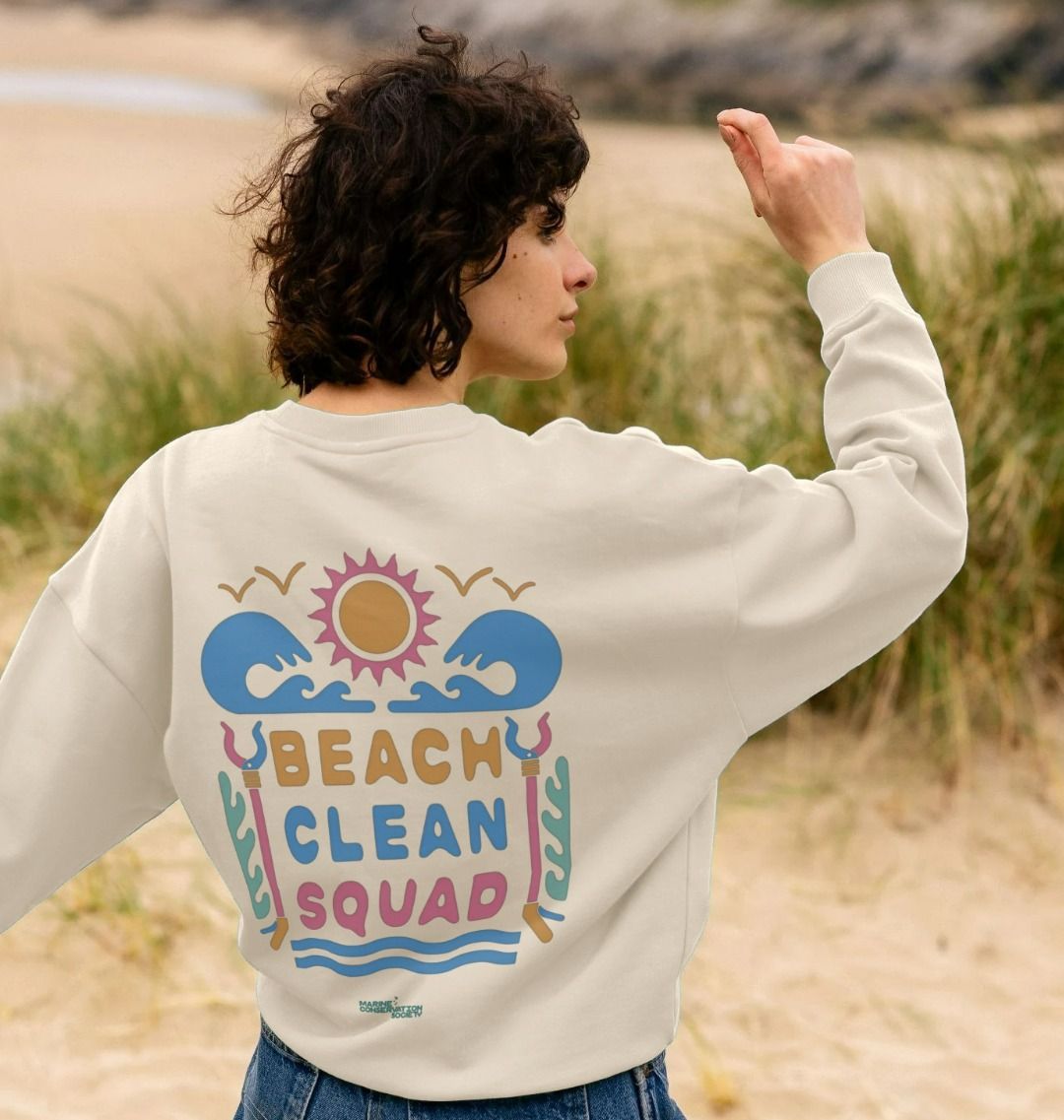 Beach Clean Squad Oversized Jumper