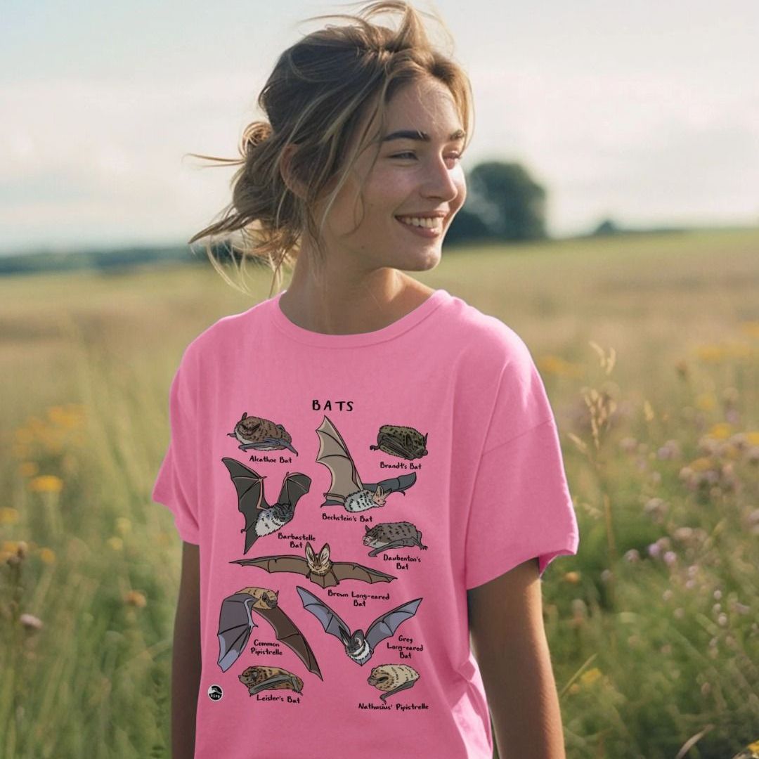 Women's British Bats Oversized T-shirt