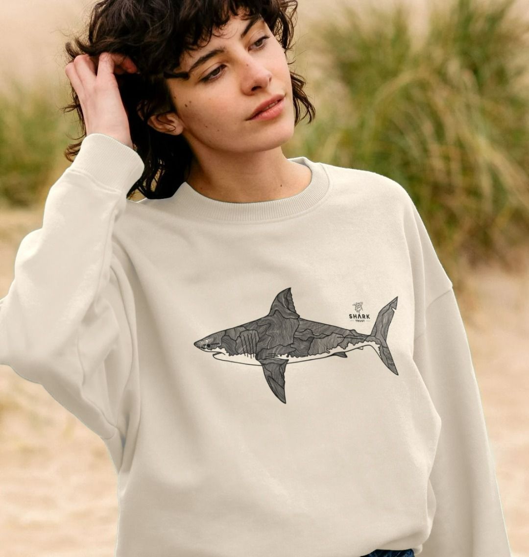 Great White Shark Jumper | Shark Sweatshirt | Shark Trust
