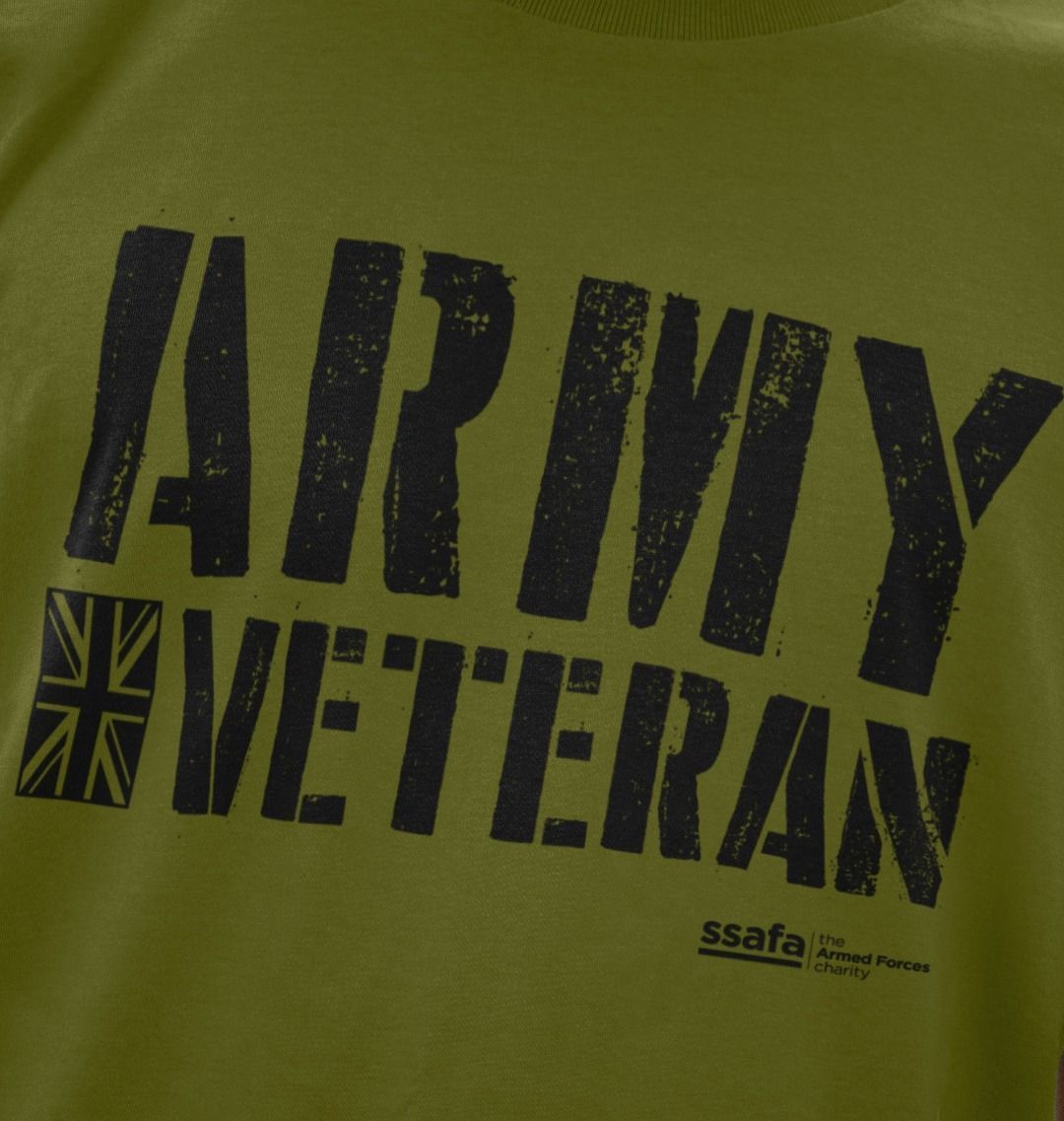 SSAFA Army Veteran T-shirt (Moss Green) | SSAFA Store