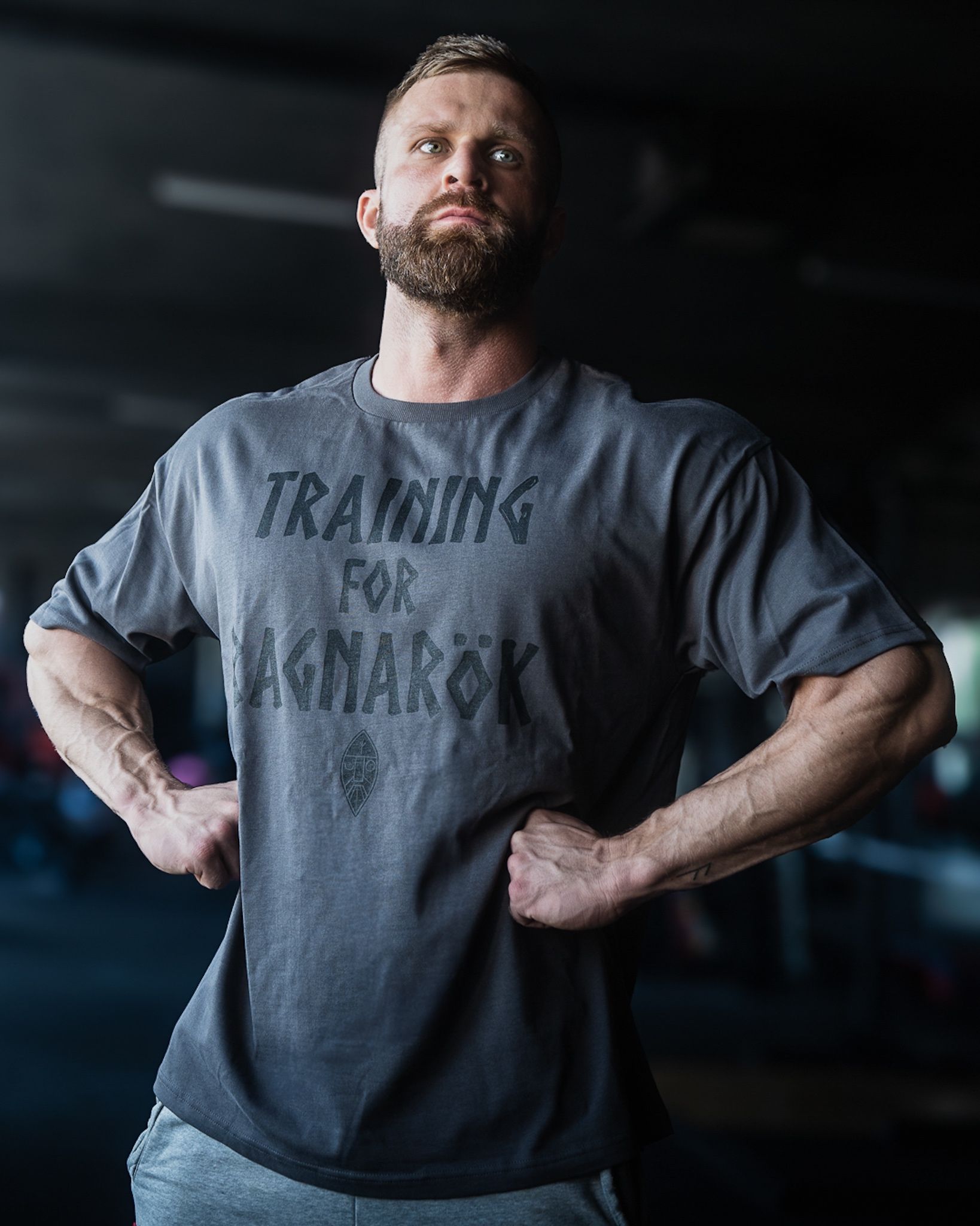 Training for Ragnar\u00f6k Oversized T-shirt