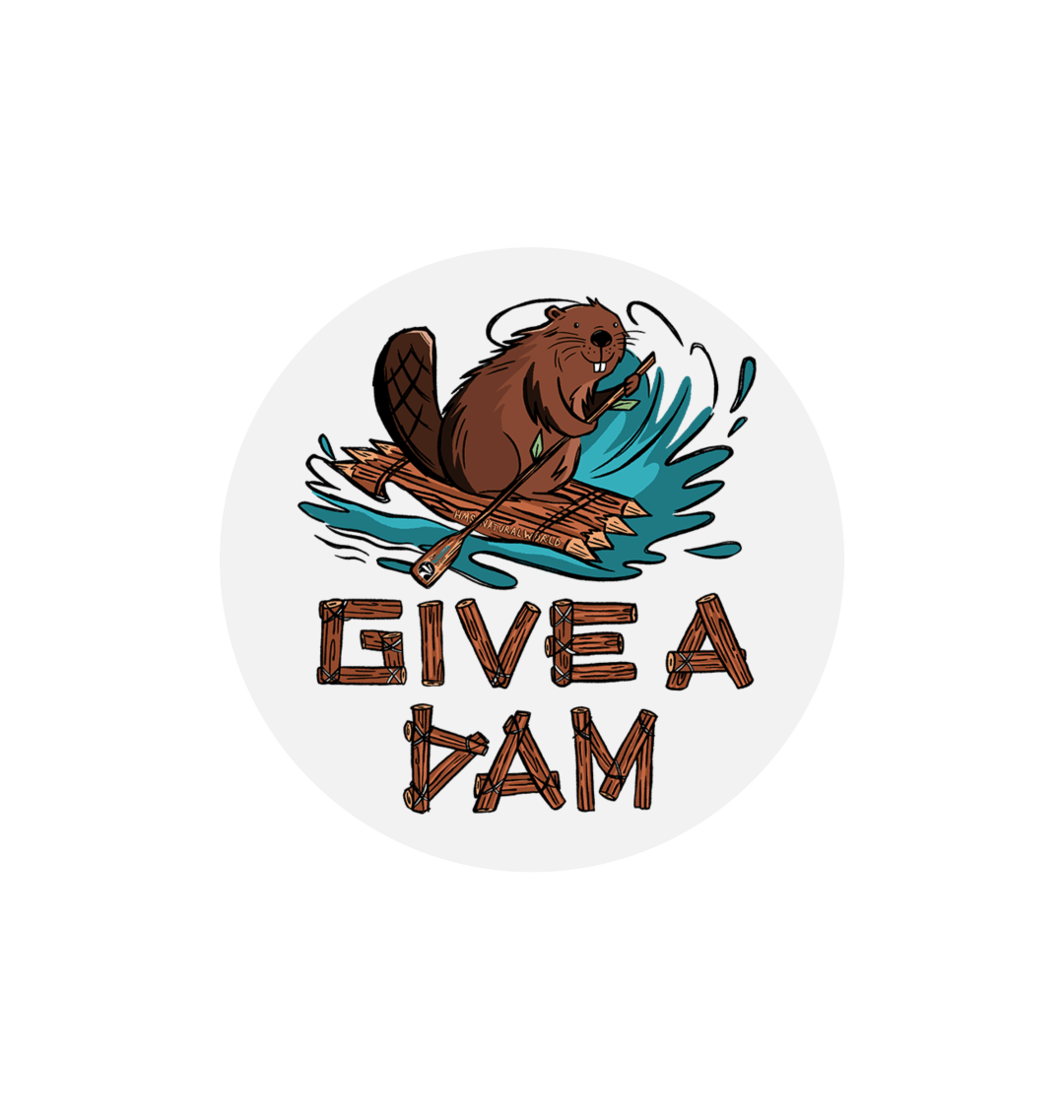 Give A Dam Sticker | The Wildlife Trusts Store