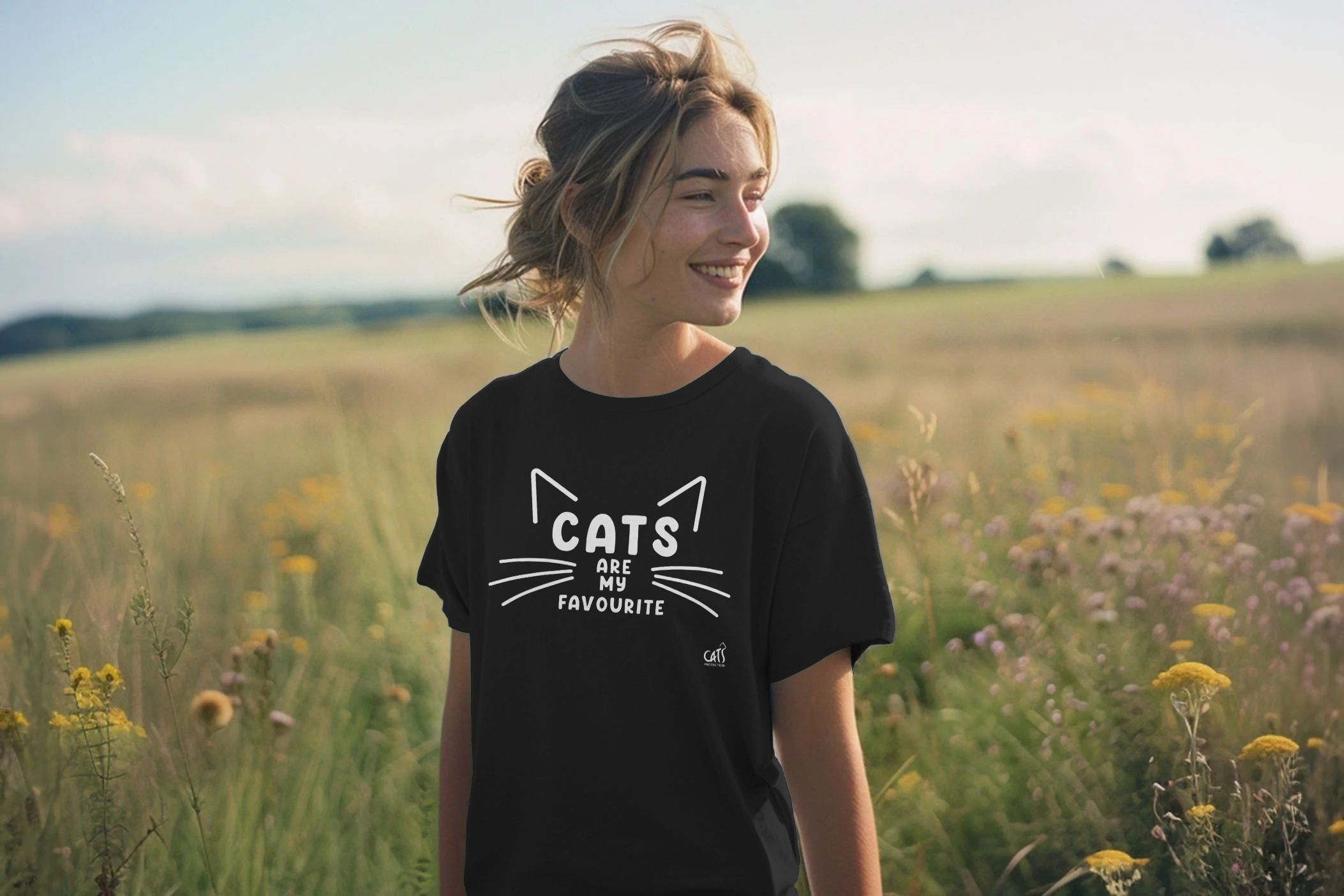 Cats Protection Official Store | Cat T-shirts